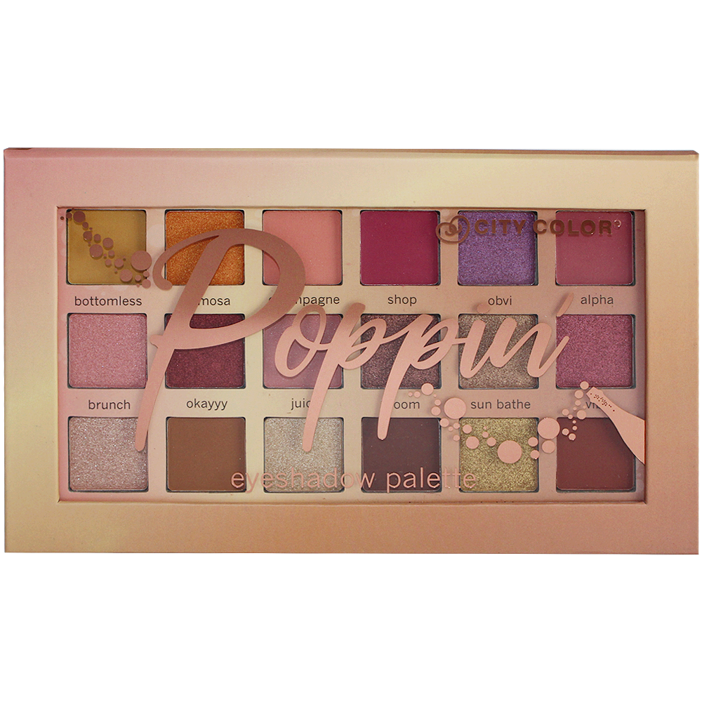 Poppin Eyeshadow Palette – City Color Cosmetics